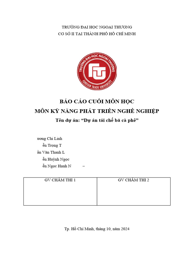 Final Báo Cáo | PDF
