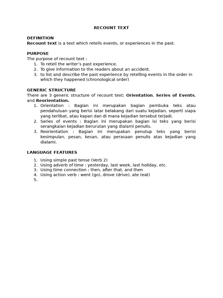 Recount Text Designing Material | PDF | Zoo