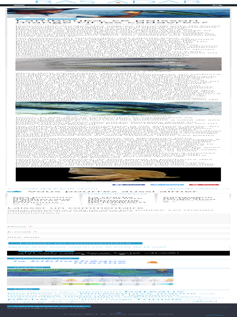 Lambouka, Ce Poisson Mange T'il Les Cadavres - R | PDF