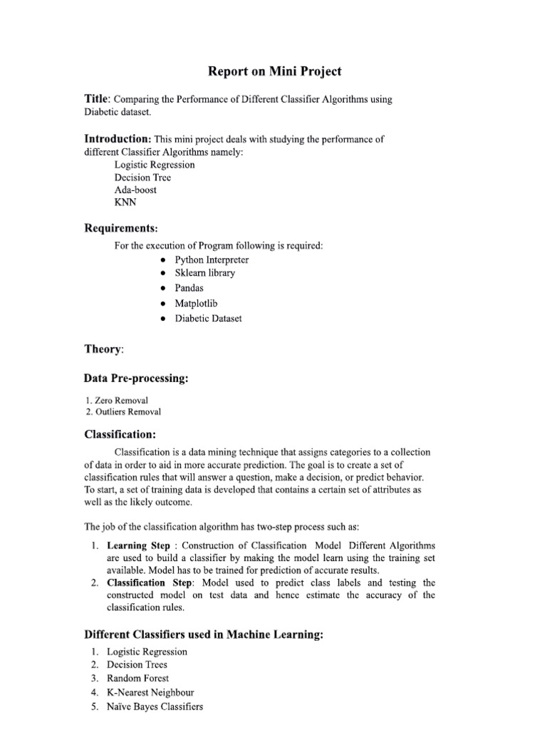 DCW Project Report | PDF