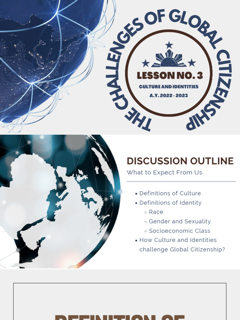 Culture and Identity in Global Citizenship | PDF | Sexual Orientation ...