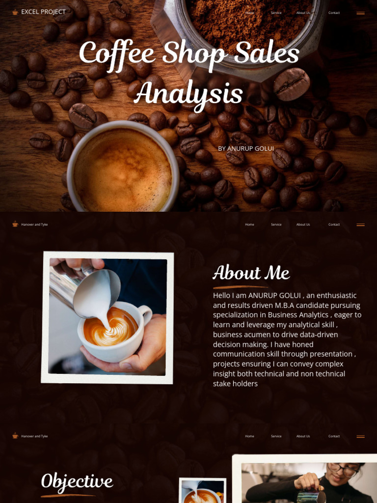 EXCEL PROJECT Coffee Sales Analysis | PDF