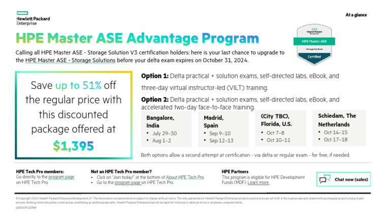 HPE Master ASE Advantage Program-A00140922enw | PDF | Software ...