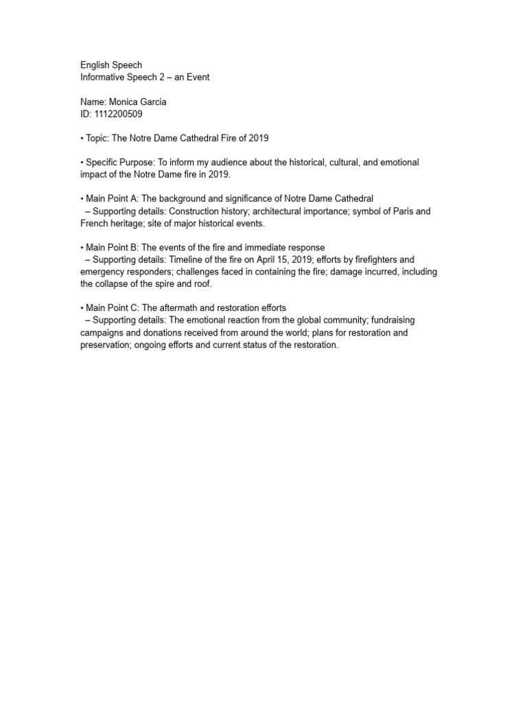 Mónica Outline | PDF