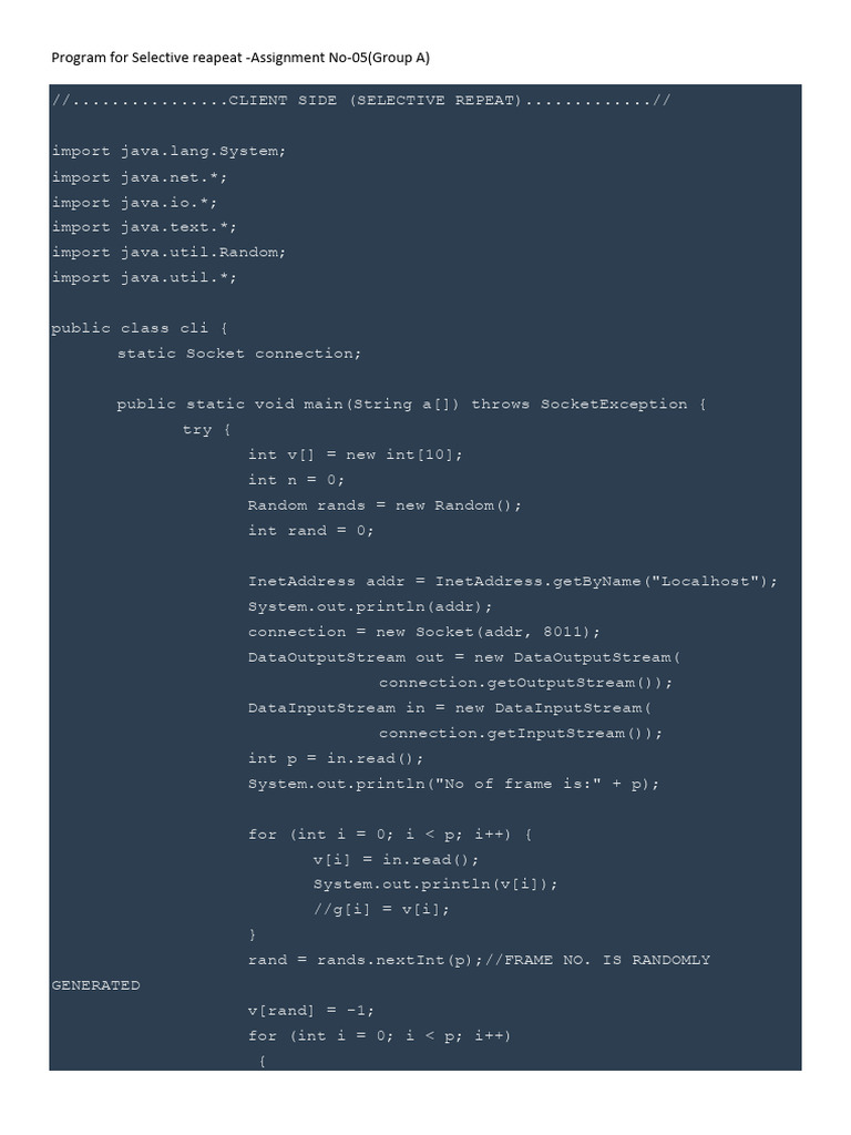 merged doc | PDF | Transmission Control Protocol | Internet Protocols