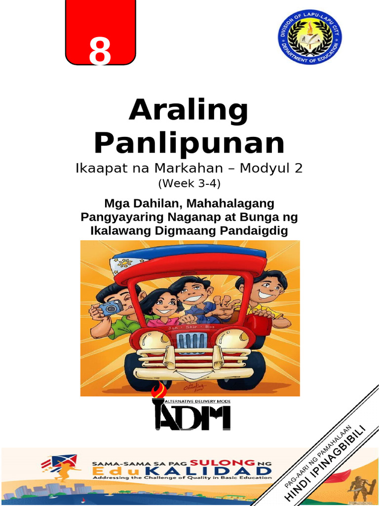 Aralpan8-Q4-M2-W3-4 | PDF