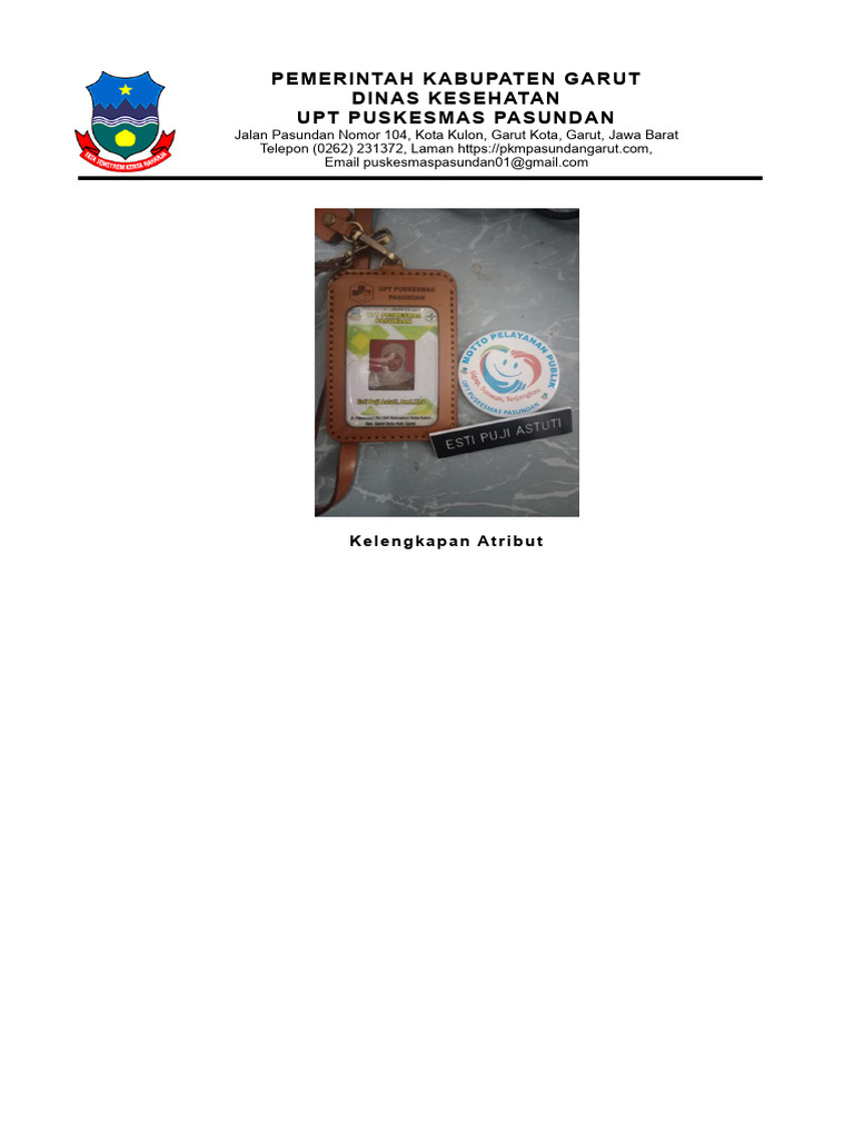 Kelengkapan Atribut | PDF