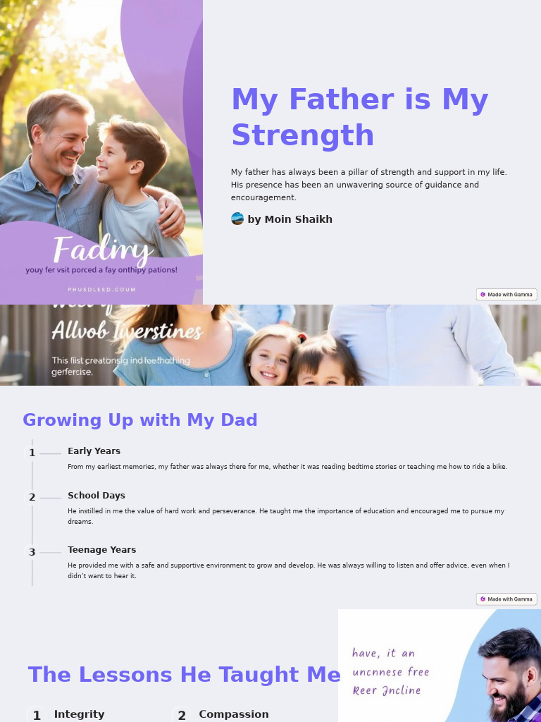 My Father Is My Strength | PDF | Social Psychology