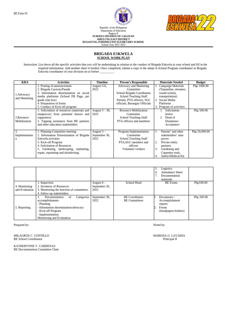 BE-Form-2-FINAL | PDF