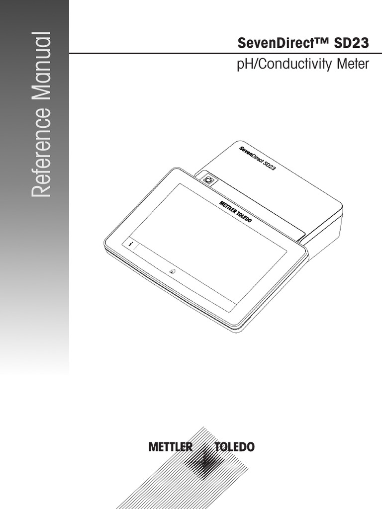 SD23 - ReferenceManual - EN - PH and Conductivity Meter | PDF | Computer Keyboard | Electrical ...