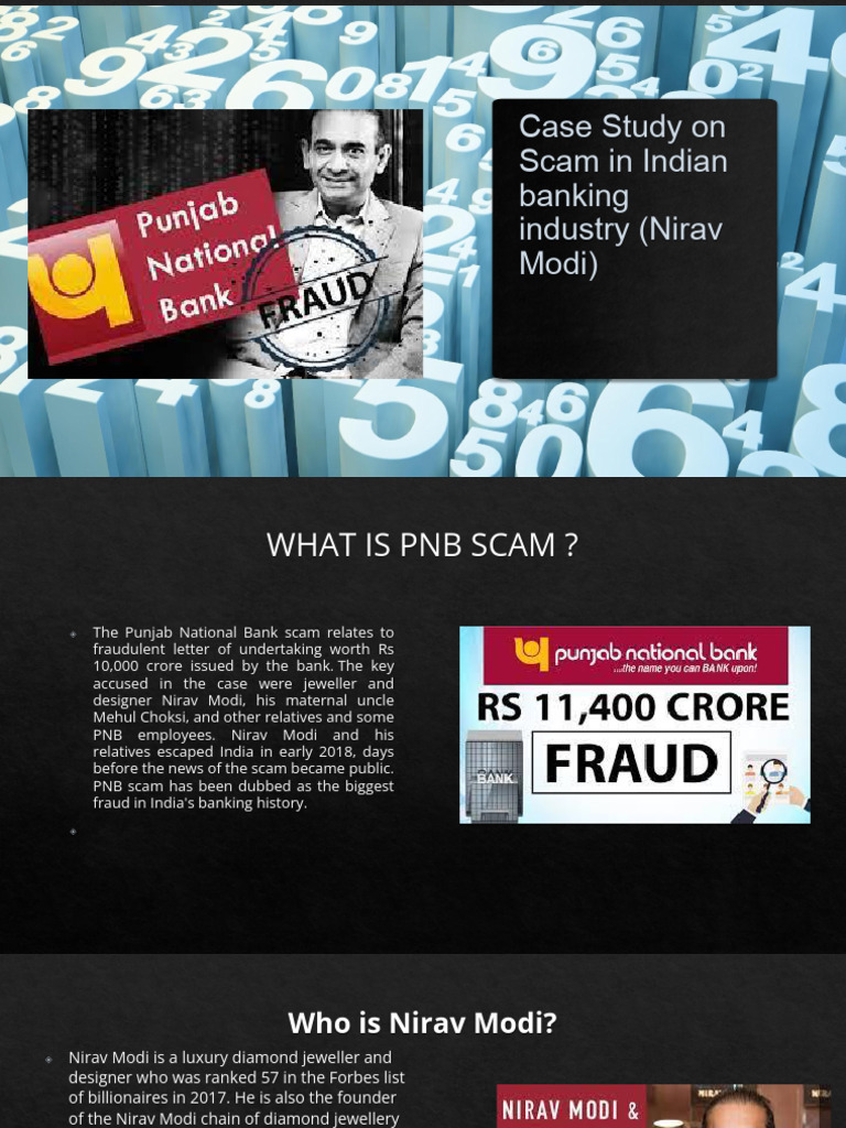 PNB Scam: Nirav Modi's Banking Fraud | PDF | Banking | Private Sector