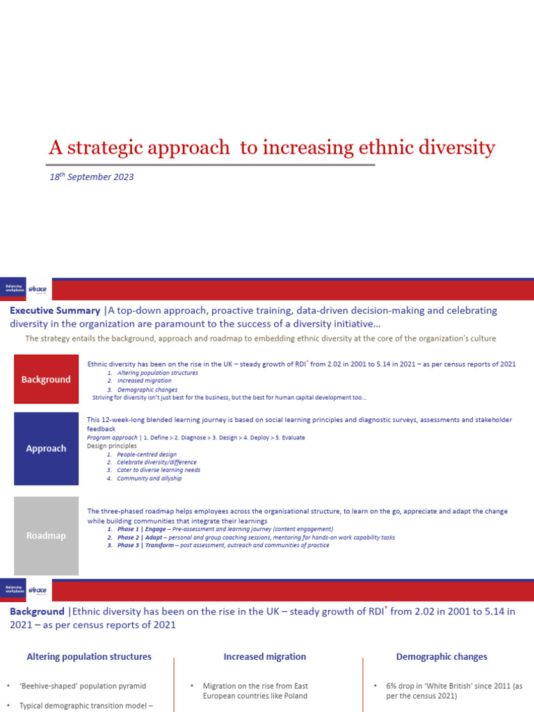 Ethnic Diversity Design Solution Final | PDF | Mentorship ...
