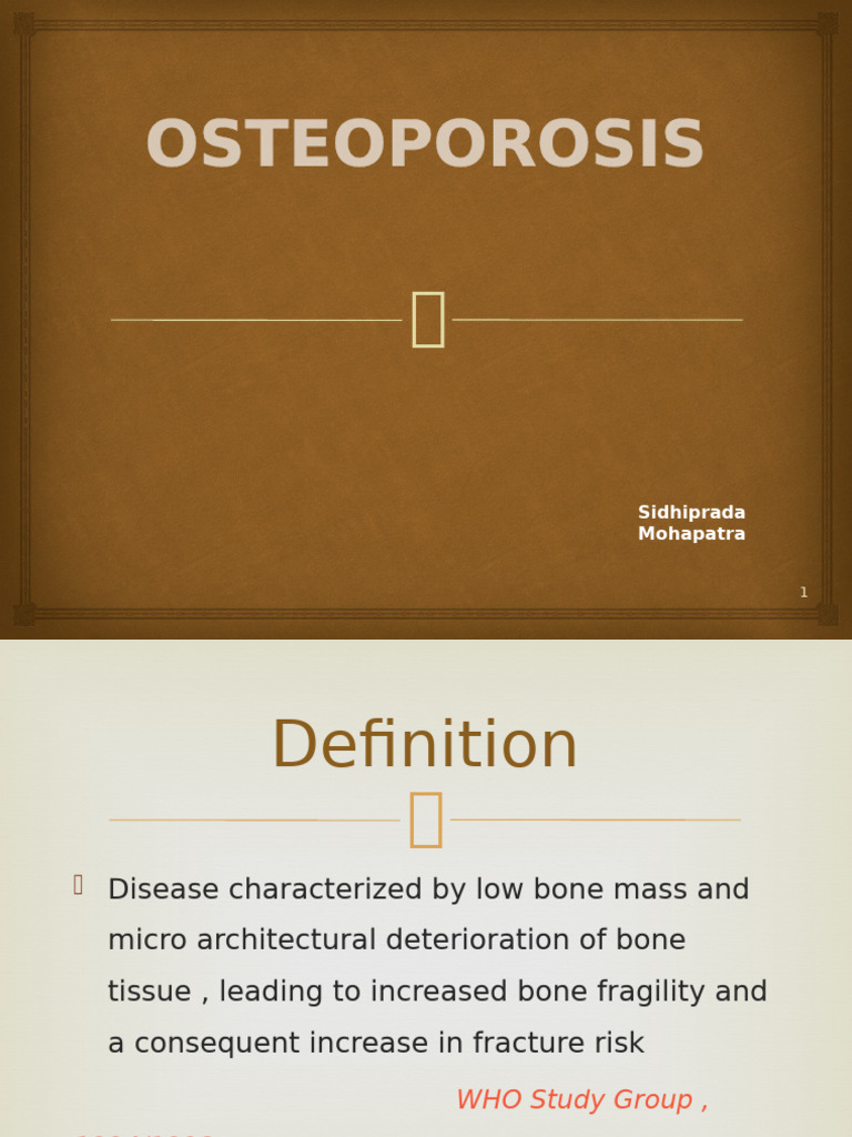 Osteoporosis Pdf Osteoporosis Bone