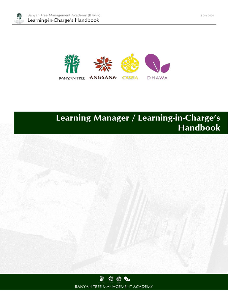 New LM Handbook - 20200916 | PDF | Learning | Expert