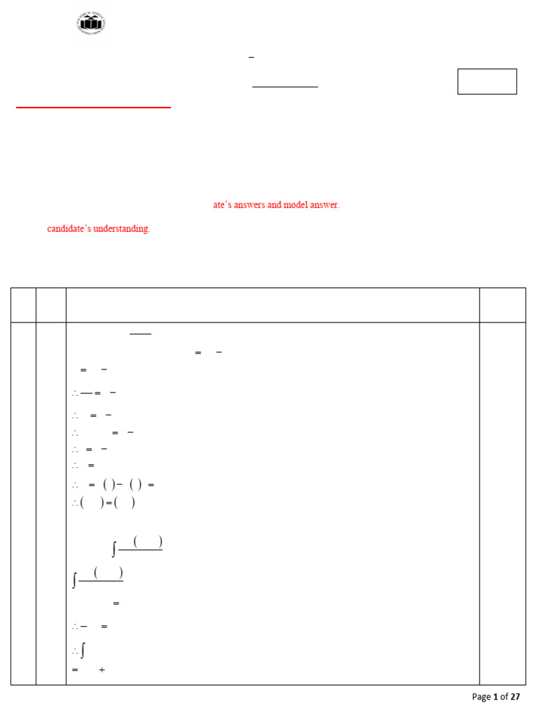 2019 Winter Model Answer Paper (Msbte Study Resources) | PDF | Tangent ...