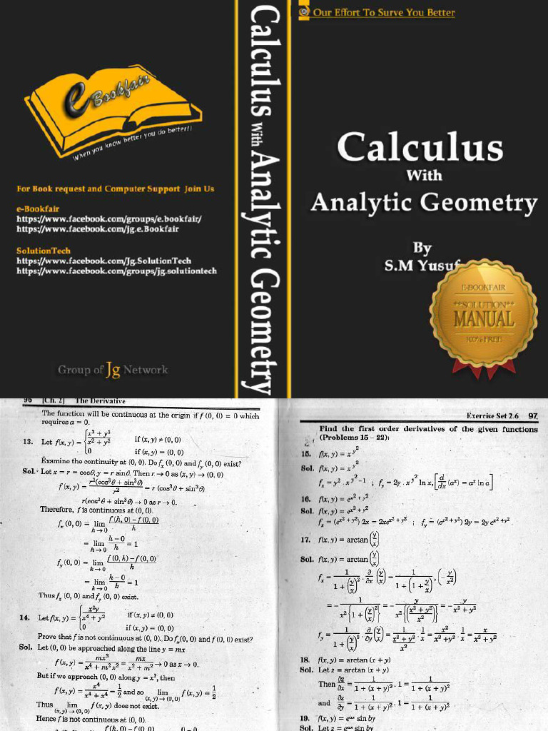 Partial Derivatives and Multipel Integral | PDF