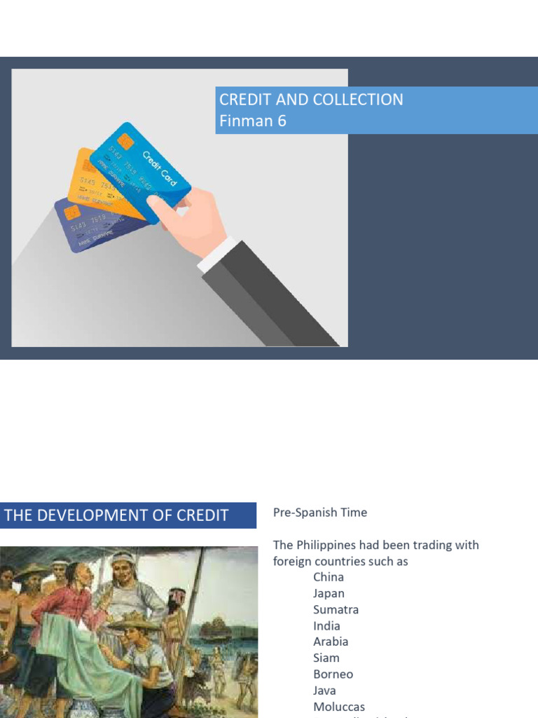 Credit and Collection Week 2 | PDF | Central Banks | Credit