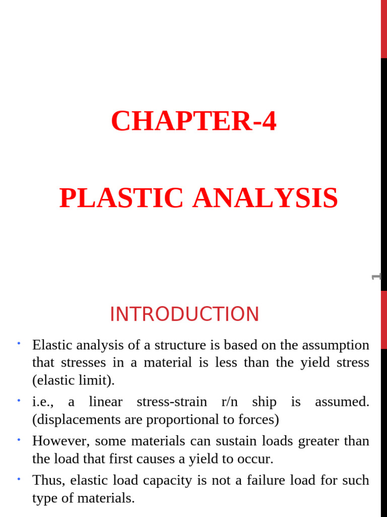 Chapter 5 plasict analysis | PDF | Deformation (Engineering) | Bending