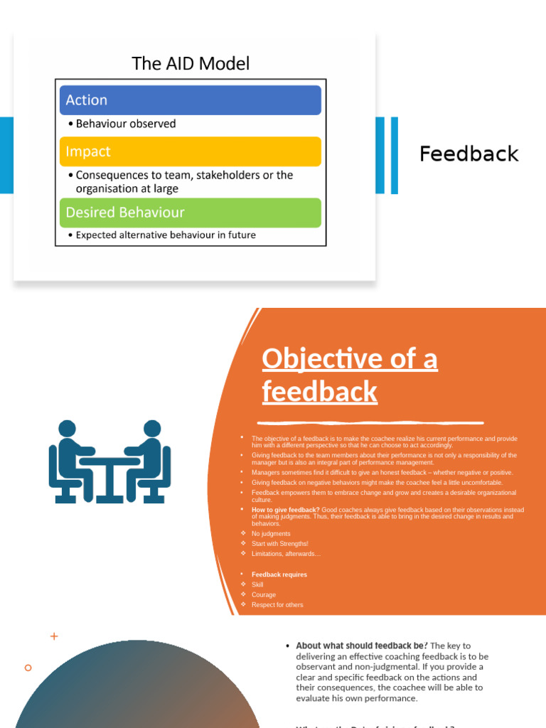 Feedback Skill | PDF | Behavior | Feedback