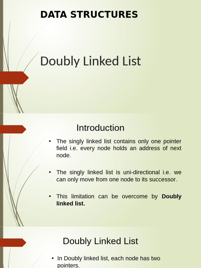 9-DSA-Doubly Linked Lists | PDF