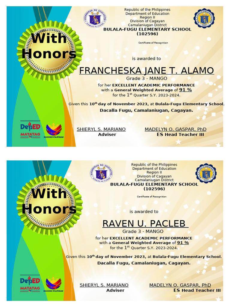 Francheska Alamo & Raven Pacleb | PDF