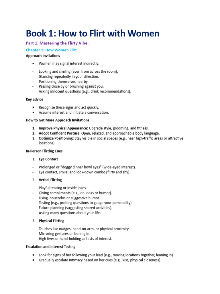 How To Talk To Women by Dave Perrotta | PDF | Mindset | Body Language