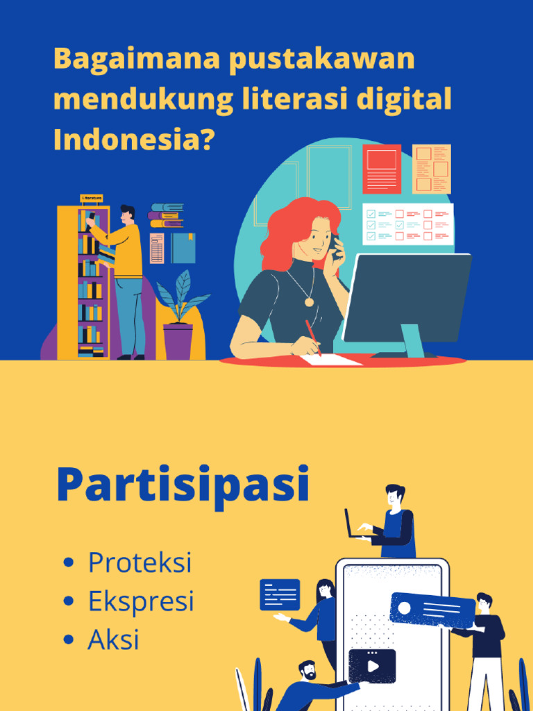 Peran Pustakawan Literasi Digital Rev2 EAS | PDF
