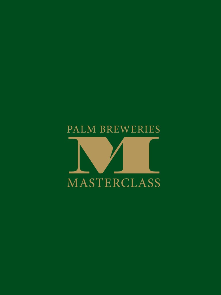 Master Class Palm Breweries | PDF
