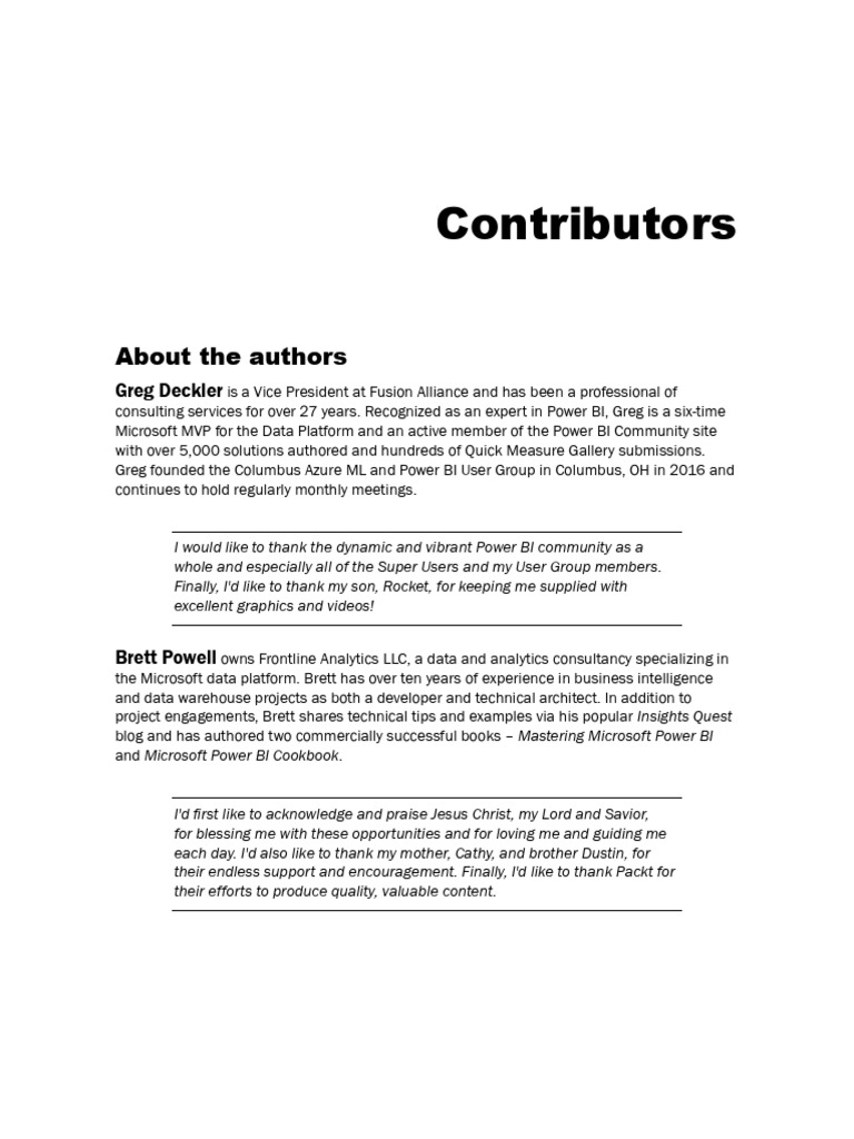 Microsoft Power BI Cookbook_ Gain expertise in Power BI with -- Greg ...