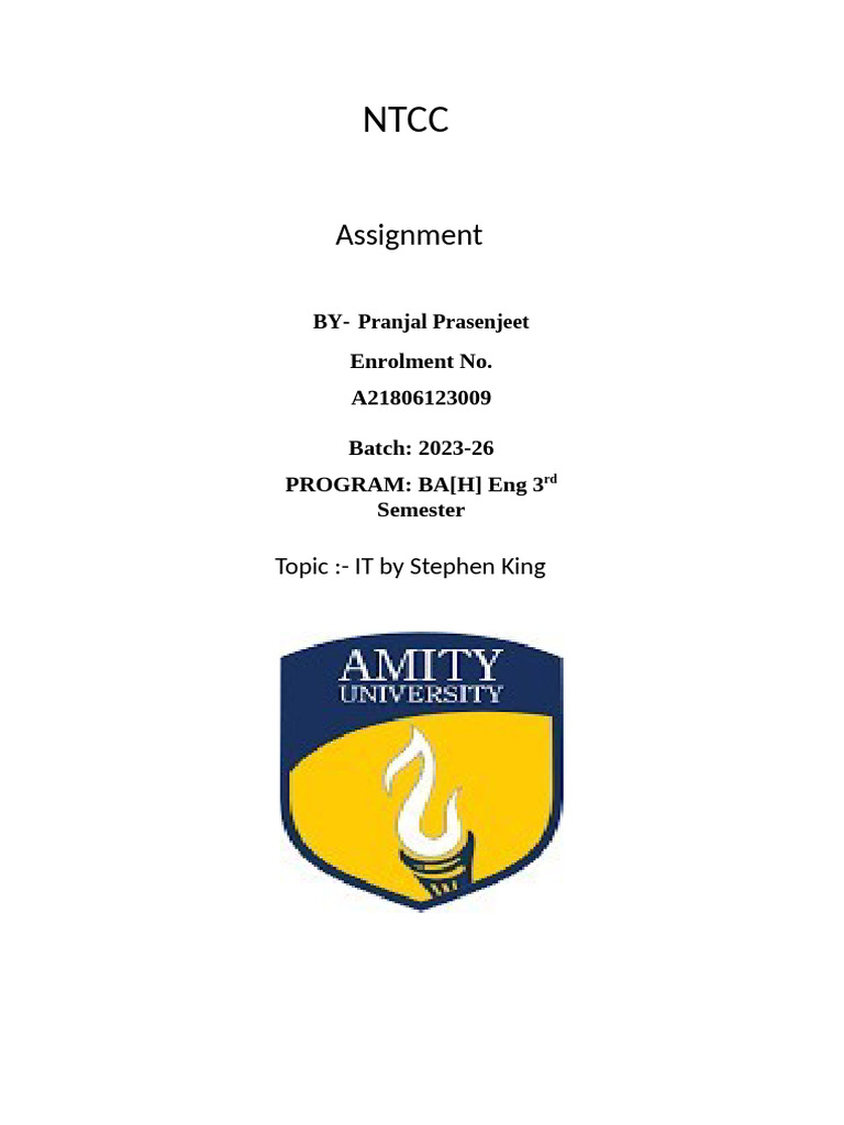 NTCC Project Work | PDF