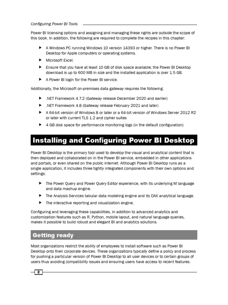 Microsoft Power BI Cookbook - Gain Expertise in Power BI With - Greg Deckler, Brett Powell pg2 | PDF