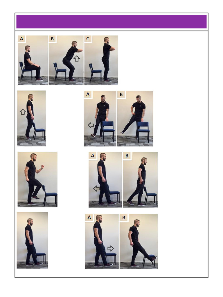 Strength and Stretch Guide POSTER Type | PDF | Foot | Hip