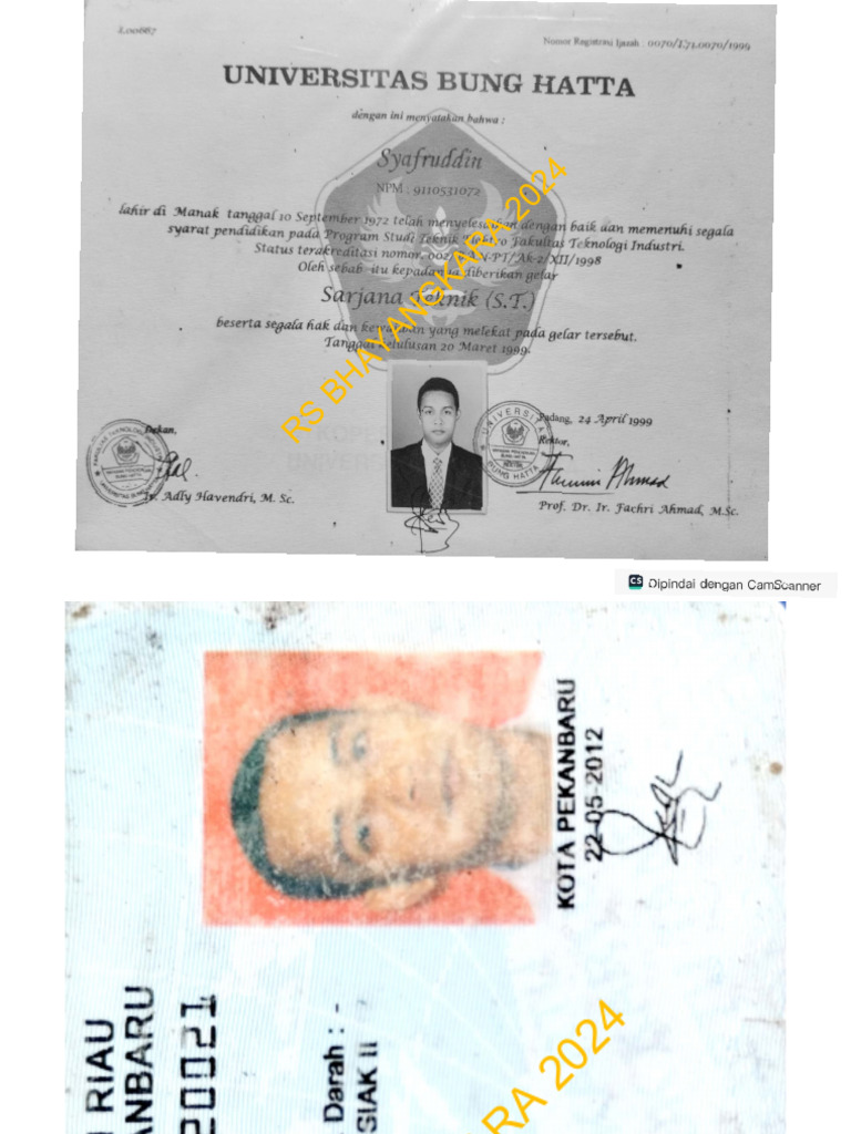 Kelengkapan Syafruddin | PDF