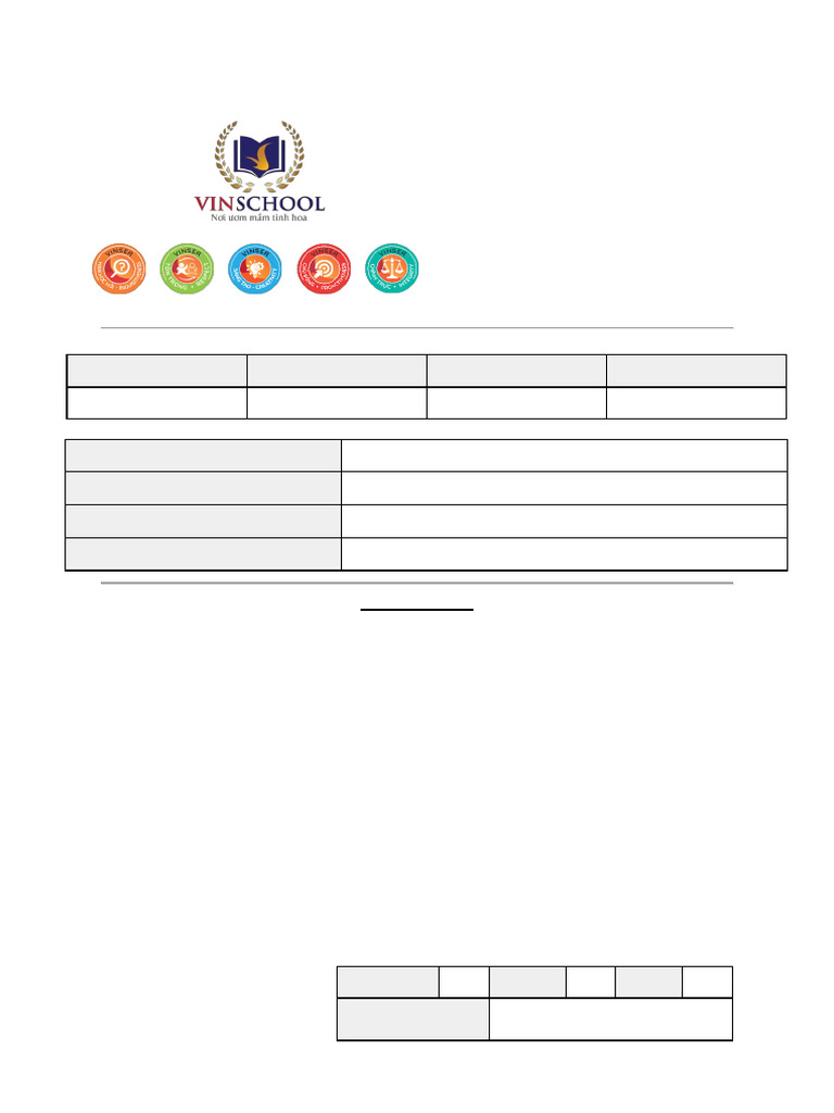 Grade 2 Science EOS1 Print Paper 1 | PDF