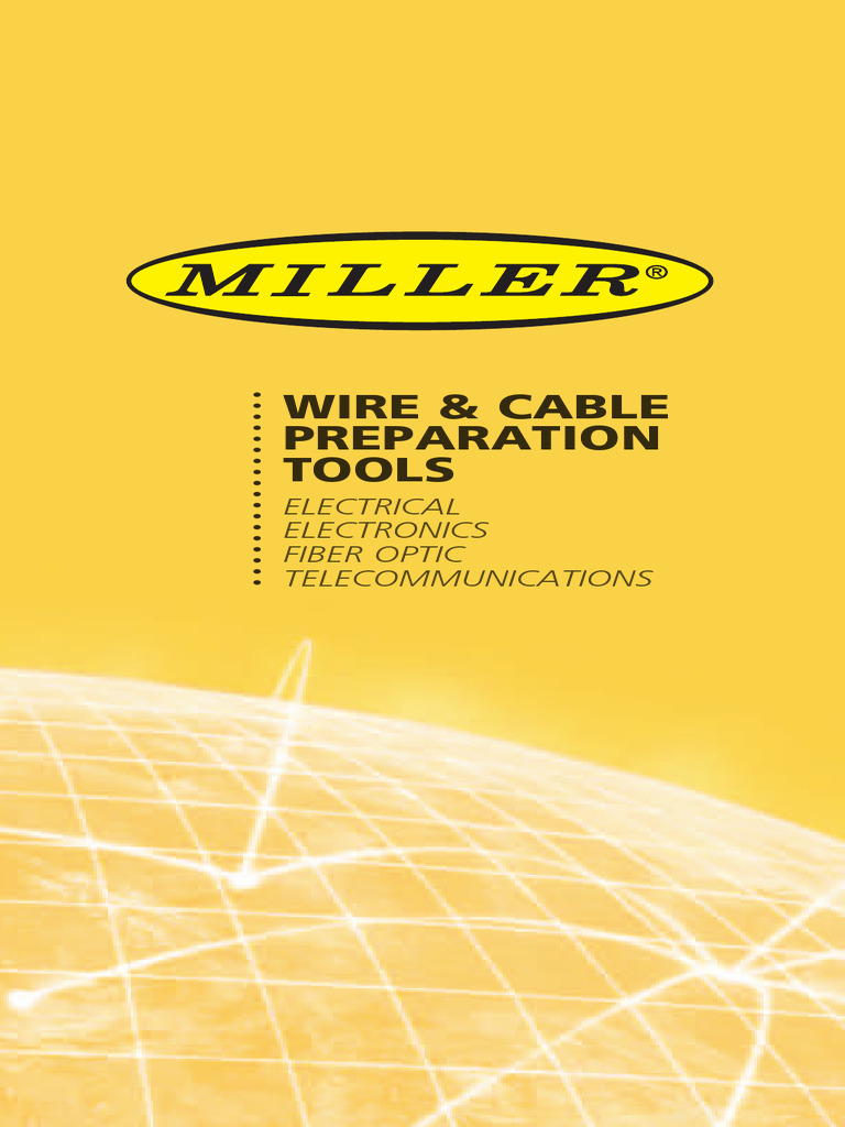 Miller Tools | PDF | Optical Fiber | Fiber To The X