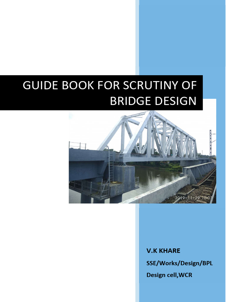 Bridge Design Scrutiny Guidebook | PDF | Concrete | Bridge