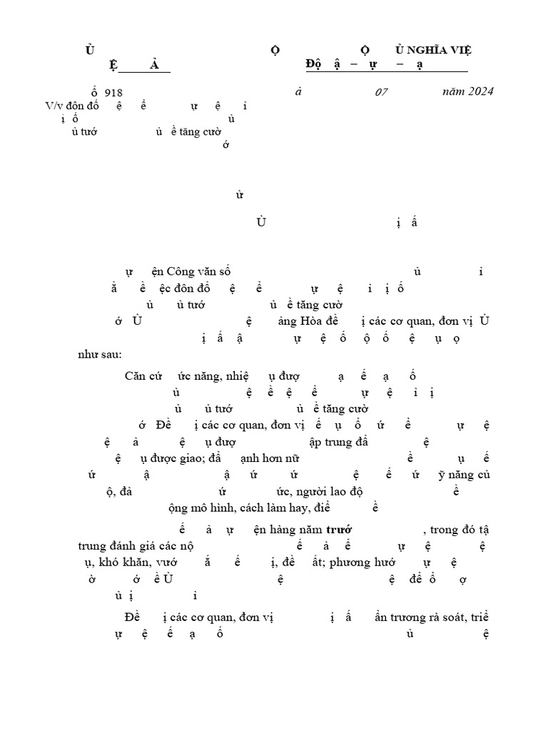 Don Doc Thuc Hien Chi Thi 01 | PDF