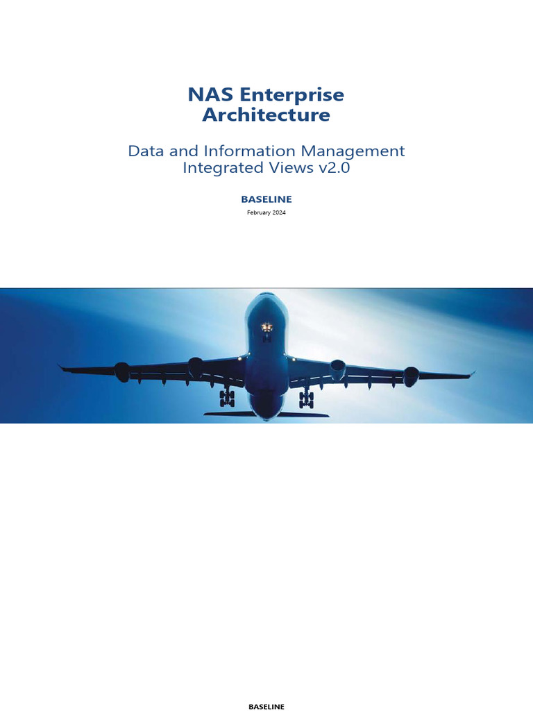 NAS EA Data Management Views v2.0 | PDF | Interoperability | Meteorology