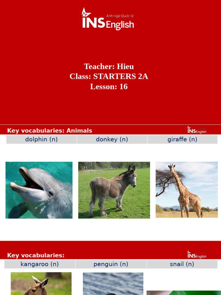 Starters 2 - l17 | PDF