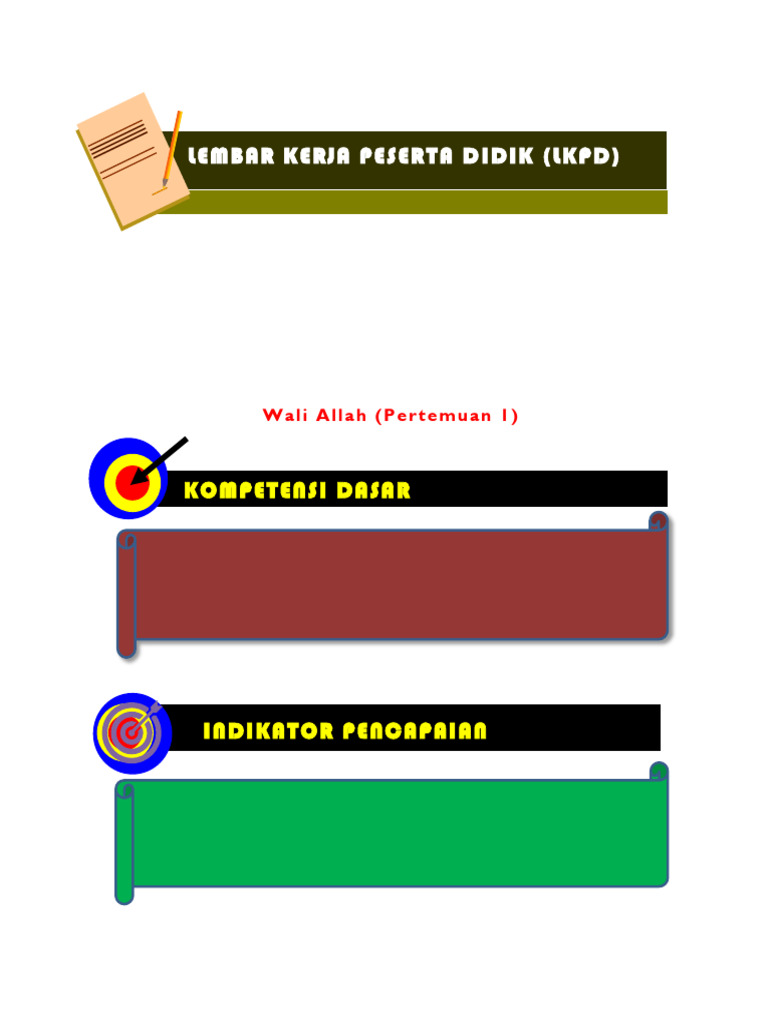 LKPD Dan PPT RPP 1 | PDF