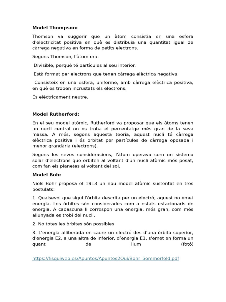 Model Thompson | PDF