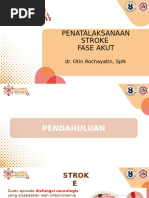 Guideline Stroke Iskemik Akut (AHA-ASA, 2018) | PDF