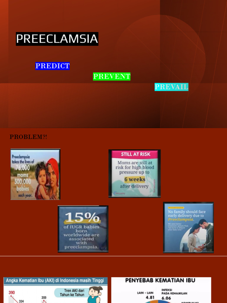 Preeclamsia PPT Idi 90% | PDF