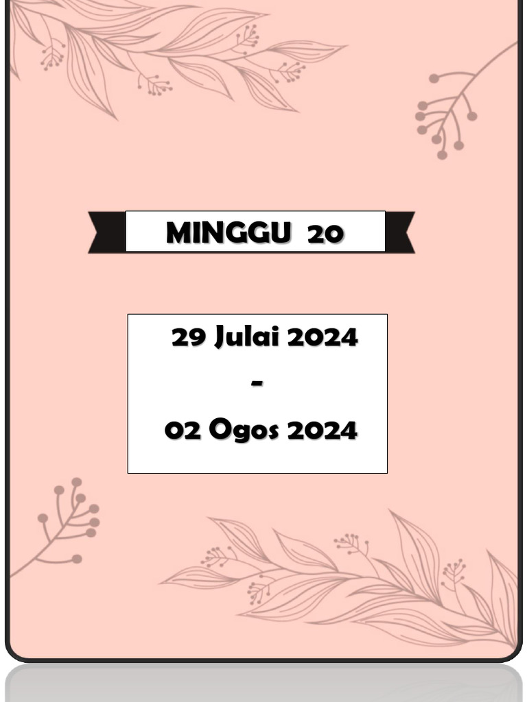 RPH Minggu 20 | PDF