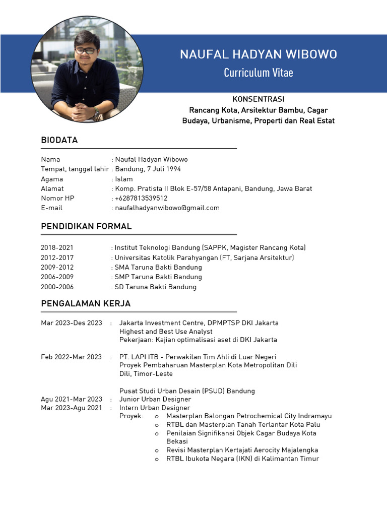 Naufal Hadyan Wibowo - CV Ijazah | PDF