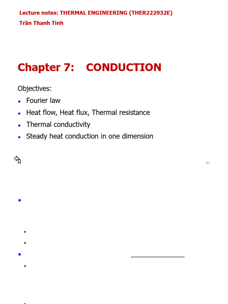 LectureNotes - Thermal - Ch7 | PDF | Heat Transfer | Thermal Conduction