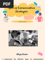 Oral Communication - Communicative Strategies | PDF | Career & Growth