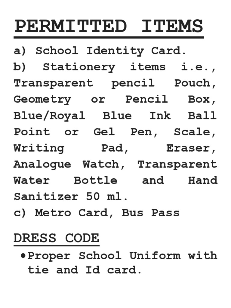 Guidelines Preboard-I | PDF