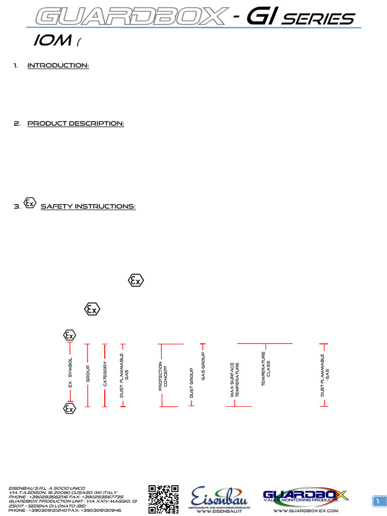 GUARDBOX-GISO0RGS2PN350 | PDF | Electrical Engineering | Manufactured Goods