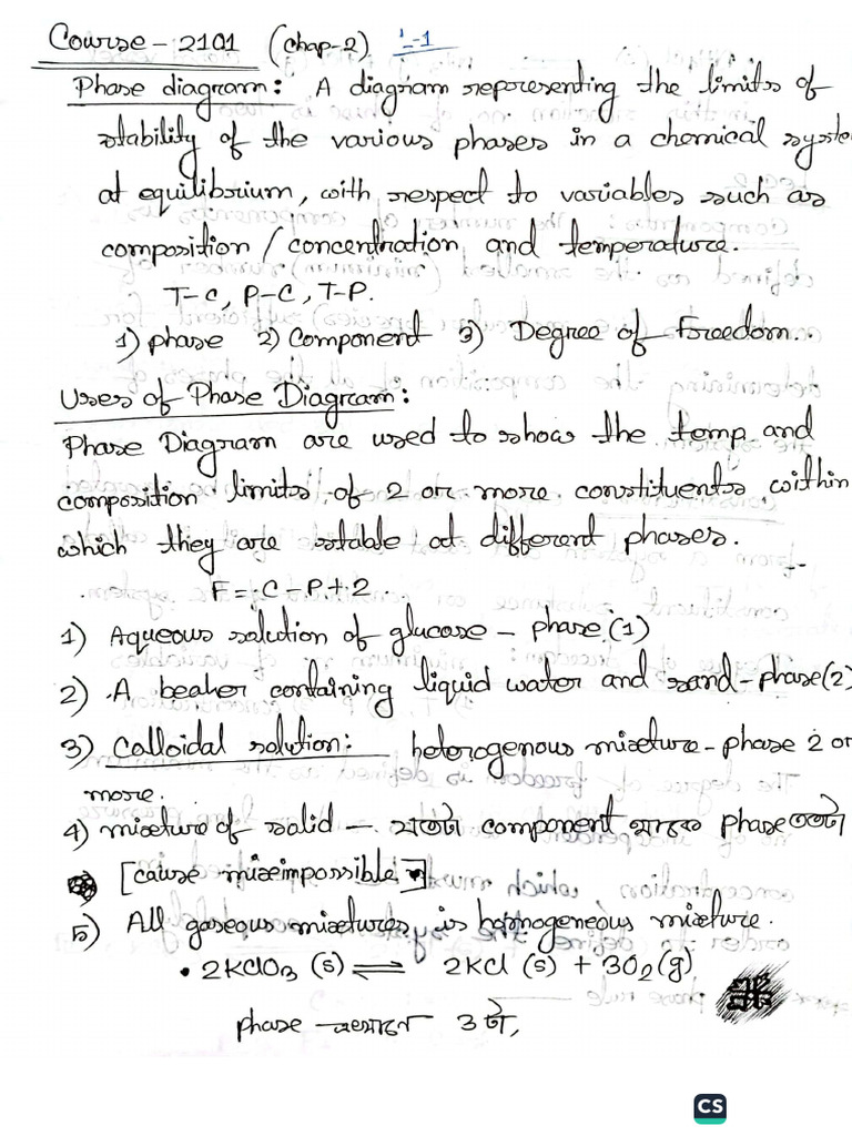 2101-Arif Sir (Phase Diagram) | PDF
